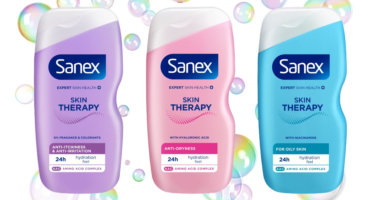 Sanex’s New Skin Therapy Range means Skin Health Starts in the Shower ...